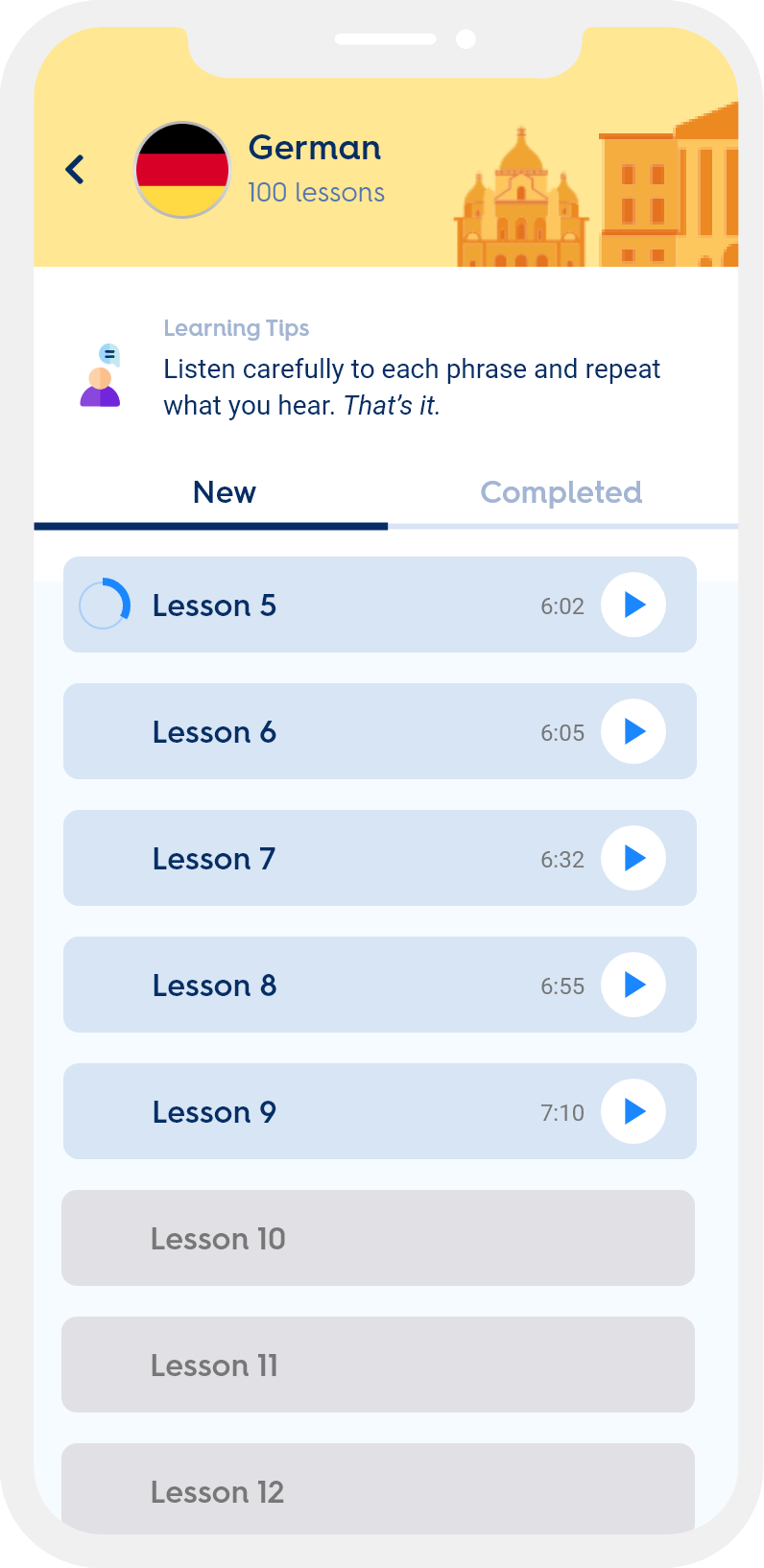 OptiLingo: Dreaming of learning a New Language?